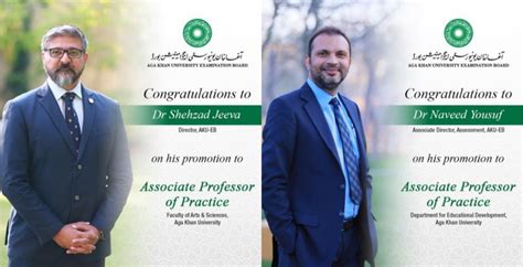 Aga Khan University Examination Board On Linkedin Akueb Examboard Leadership