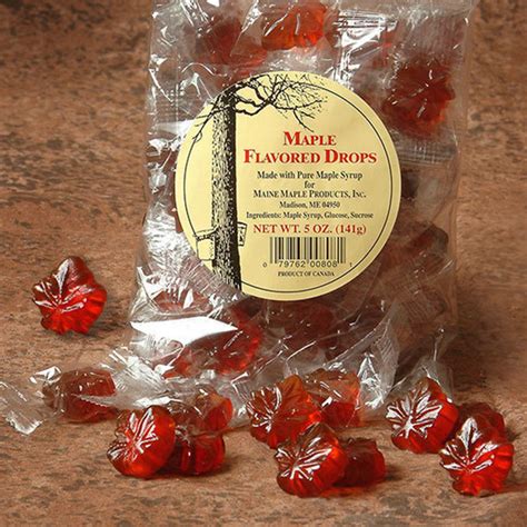 Maine Maple Products Maple Flavored Candy Drops Kittery Trading Post