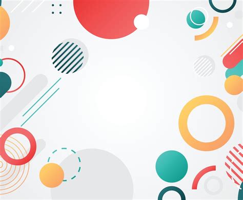 Abstract Colorful Geometric Background