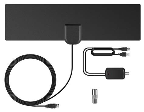 Домашняя плоская ТВ антенна Dvb T T2 August T3