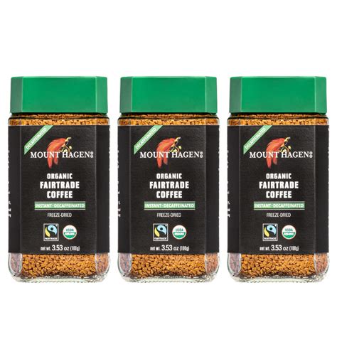 Mount Hagen 3 53oz Organic Freeze Dried Instant Decaf