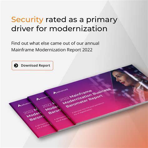 Oneadvanced On Linkedin 2022 Mainframe Modernization Report