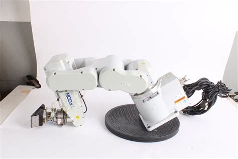 Epson Rc700 Robot Controller W C4 A601s Six Axis Robot Arm And Access Ntc Tech