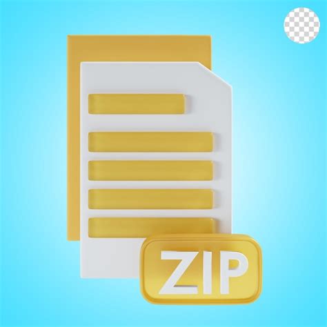 Premium Psd Zip File Icon