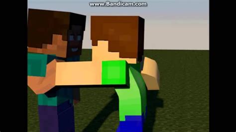herobrine fight a minecraft animation youtube
