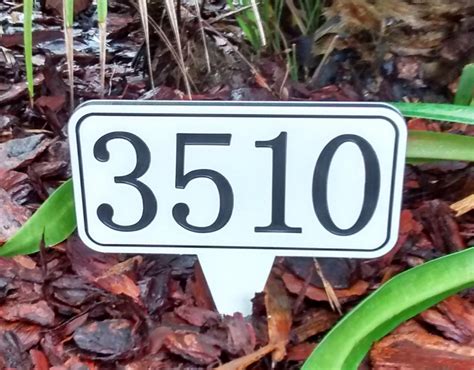 House Numbers Address Numbers Address Numbers Sign House Etsy