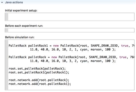 Simulation Anylogic Java Actions Stack Overflow