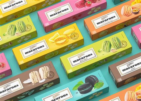 Akulchev Macrons On Packaging Of The World Creative Package Design Gallery Макаруны
