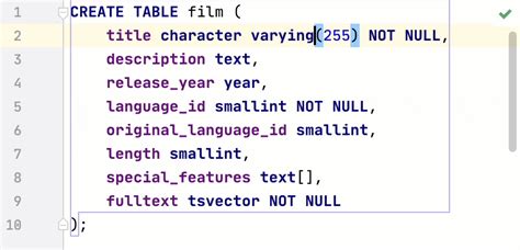 Multiple Cursors And Selection Ranges Datagrip