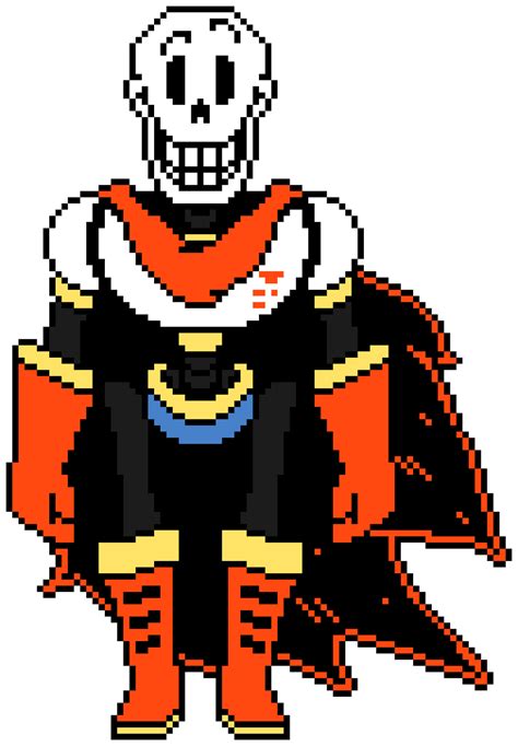 Papyrus Sprite Colored By Jackedupjauhed On Deviantart