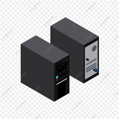 Computer Case Icon In Cartoon Style Isolated Vector Case Computer Case Case Icons Png And