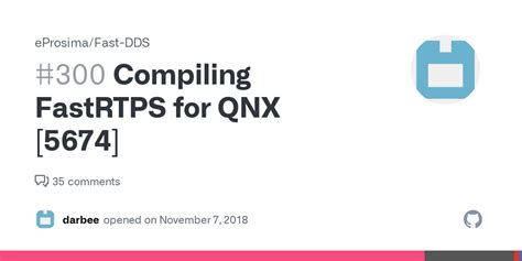 compiling fastrtps for qnx [5674] · issue 300 · eprosima fast dds · github