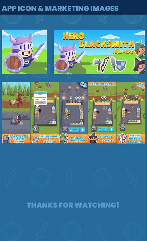 Mobile Game Uiux Design Hero Blacksmith Idle Rpg Behance