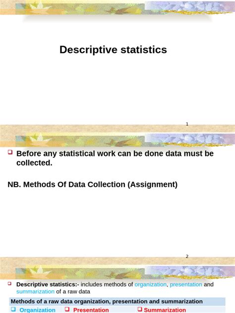 3 Descriptive Statistics Assig Pdf Histogram Chart