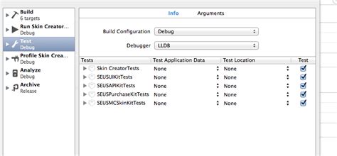 Objective C How To Run Tests From Ios Static Library Your Project Is