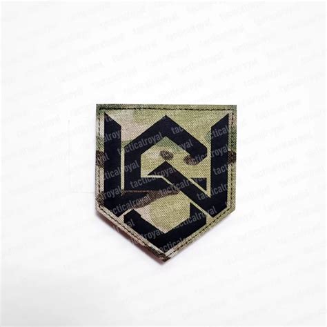 Laser Cutting Patch Tactical Royal