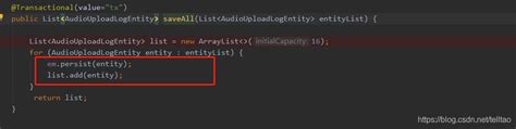 解决spring Data Jpa Saveall 保存过慢springboot Jpa Saveall据量大的时候很慢 Csdn博客