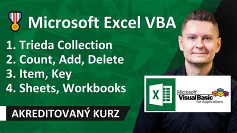 Online Kurz Microsoft Excel Vba Trieda Collection New Add Item Key Foreach Sheets
