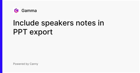 include speakers notes in ppt export voters gamma