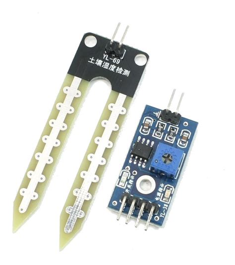 modulo sensor de humedad de suelo tierra higrometro arduino