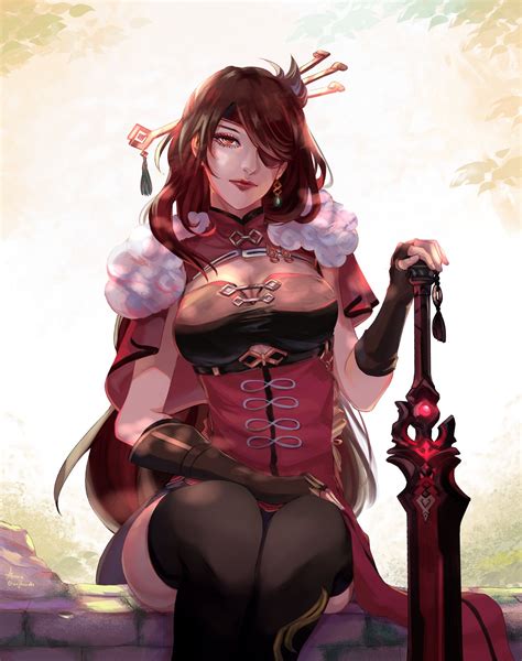 Beidou Genshin Impact Image By Xin Yii Zerochan Anime Image Board