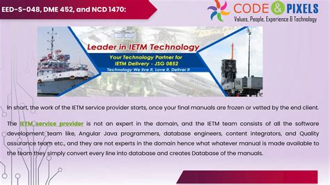 Technical Documentation Standards Vs Ietm Standard Pdf Desktop Publishing Computer Software