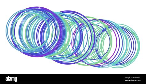 Abstract Background With Shape Of Circles Bubbles Sphere Or Ellipses Pattern Vector