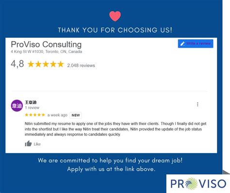 Proviso Consulting On Linkedin It Job Seeker Services In Toronto Proviso Consulting