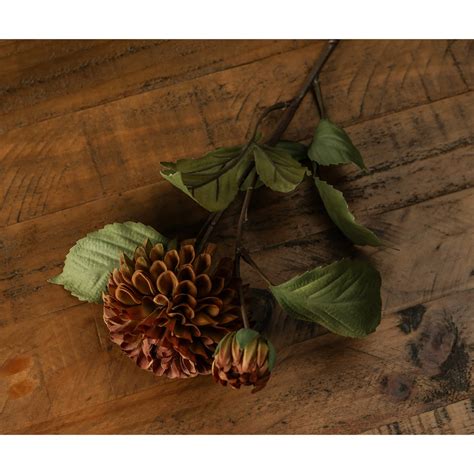 Deep Mustard Dahlia Stem Roost Home And Lifestyle