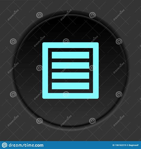 Round Button Icon Box Button Banner Round Badge Interface For Application Illustration Stock
