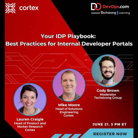 your idp playbook best practices for internal developer portals