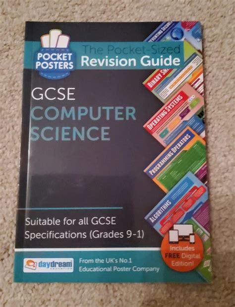 gcse computer science revision guide pocket posters the pocket sized