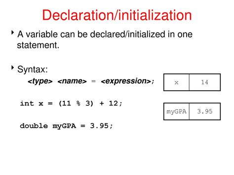 Topic 4 Expressions And Variables Ppt Download