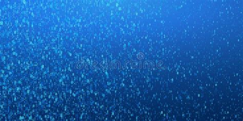 digital data technology concept blue futuristic cyberspace stock