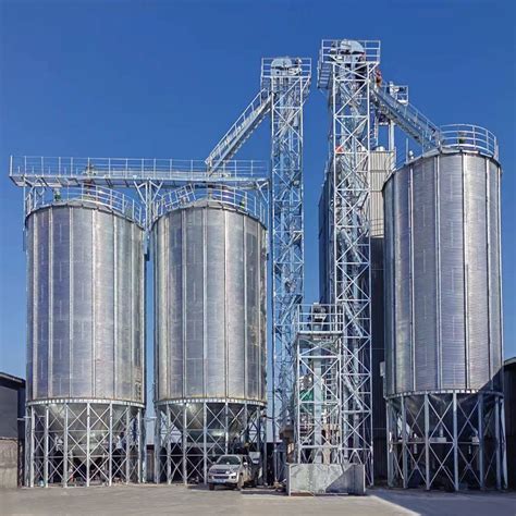 200t Silo Corn Storage Monitoring System Grain Hangar Maize Silo
