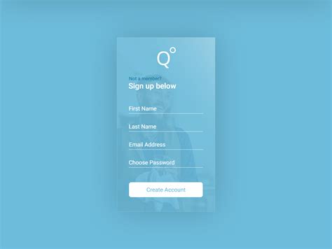 Daily UI Challenge Day 1 On Behance