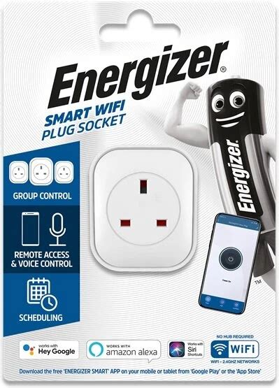 ENERGIZER WIFI SMART PLUG SOCKET