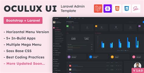Oculux UI Laravel Admin Dashboard Template By Nsdbytes Stylelib