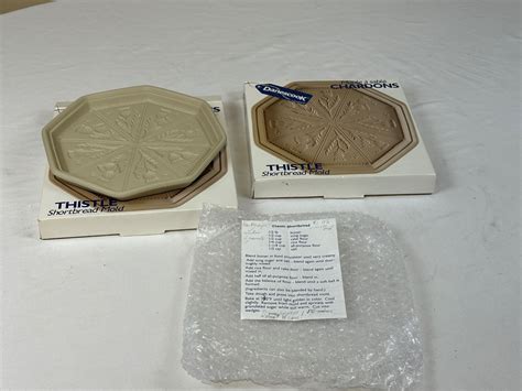 2 Thistle Shortbread Mold Sunrise Estate Services Ltd