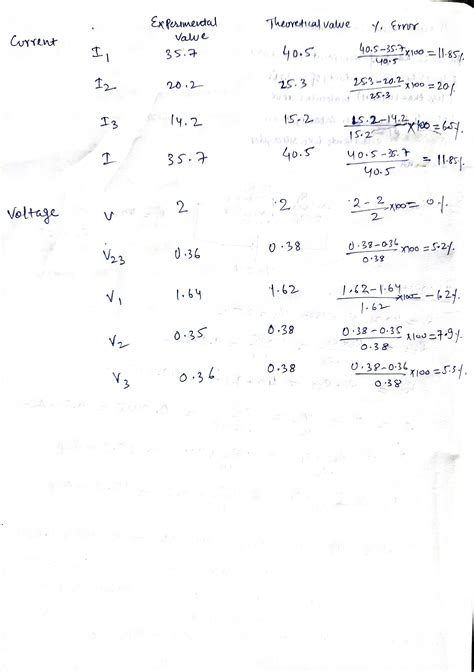[solved] need help to calculate theoretical value and error terminal