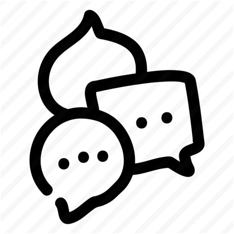 Chat Communication Message 953233 Vector Icon Vectopus