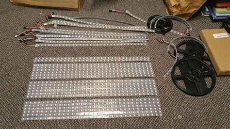 Gallery NeoPixel Data Visualization Board Hackaday Io