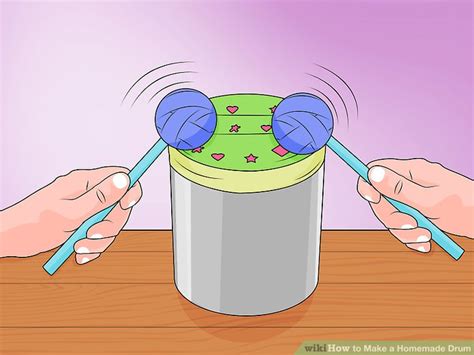 Ways To Make A Homemade Drum WikiHow