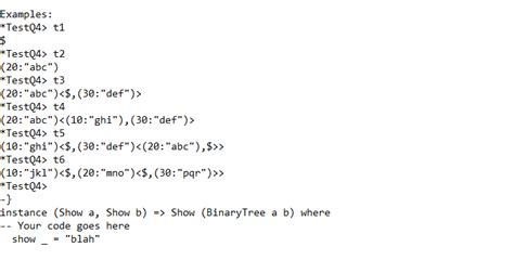A Binarytree Is Either A Leaf Or A Node A Node