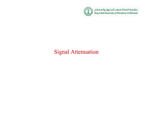 Attenuation Of Optical Fiber Communication Systemspdf