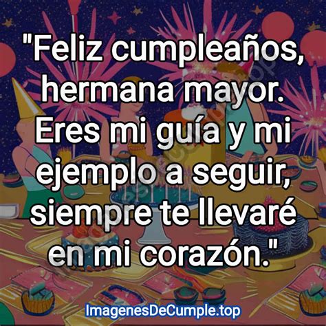 Feliz Cumpleaos Hermana Mayor