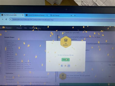 Gourab Ghosh On Linkedin Sql Hackerrank Goldbadge Dataskills Continuouslearning