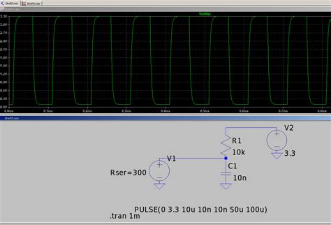 Could Uart Function On Lines With 10nf Capacitance Stmicroelectronics Community