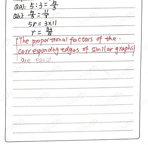 solved shapes a and b are similar a calculate the scale factor from