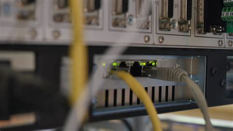 Network Panel Switch Cable In Data Center Stock Footage SBV 348519598 Storyblocks